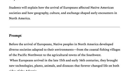 AP U.S. History Writing Prompts by Period (1491–Present) by Curt's Journey