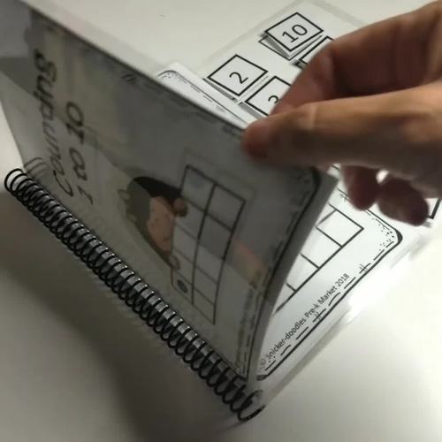 BACK TO SCHOOL: COUNTING ADAPTED BOOK by Snicker-doodles Pre-k Market