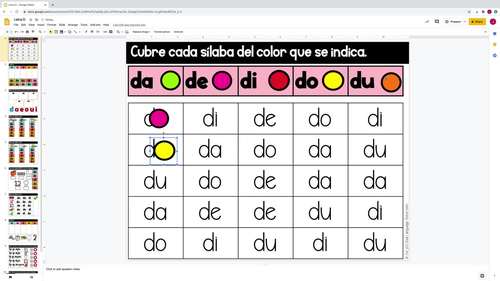 Sílabas iniciales BUNDLE 2 by Jorja's Dual Language Classroom | TpT