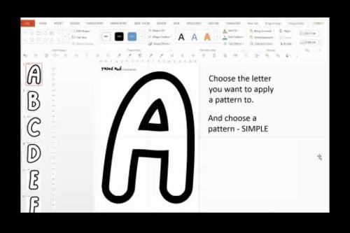 Classroom Alphabet Display Letters - I Love Lettering (Fun and Funky)