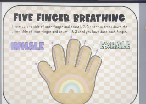 Mindfulness Cards - Pastel Theme/ Checkered by Mrs. Rathbun | TPT