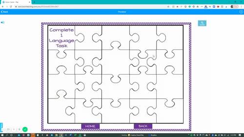 BOOM Card Open Ended Language Puzzles | Spring Activities | Speech Therapy