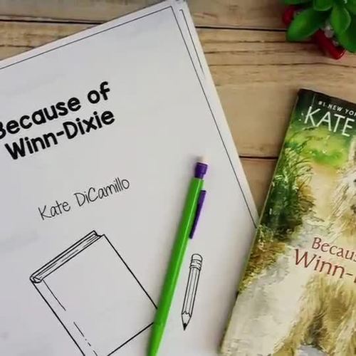 Because of Winn-Dixie Novel Study | TPT