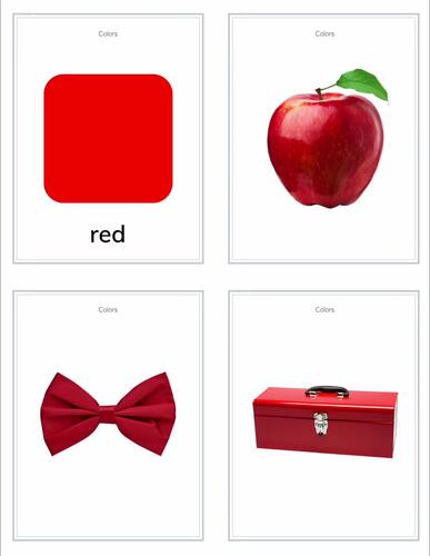 Color Matching Cards for PreK by VMI Montessori Store | TPT