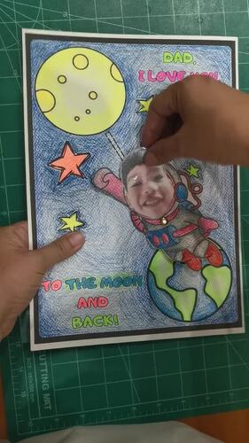 Fathers Day Craft 1st 2nd 3rd grade / Card Template / fathers day gift