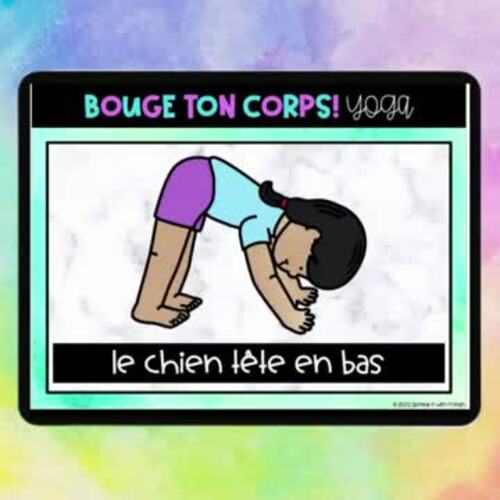 Bouge ton corps! French Digital Movement Break Bundle | TPT