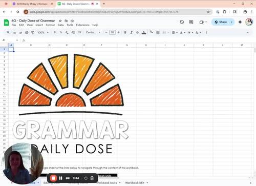 PRE-ORDER 7th Grade Year-Long Grammar Workbook: Revising, Editing, and ECR