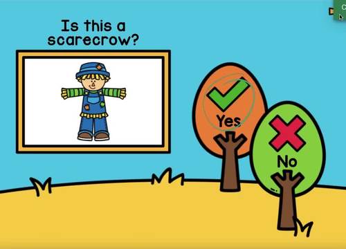 Yes/No Questions: Fall Edition - Boom™ Cards for Distance Learning