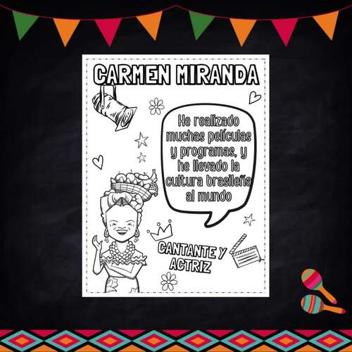 Mes de la Herencia Hispana | Hispanic Heritage Month Coloring Pages in ...