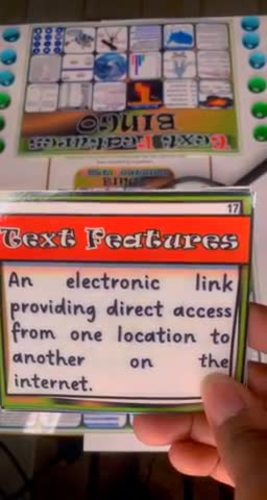 Text Features Bingo | Nonfiction Text Features by Motivated Learners