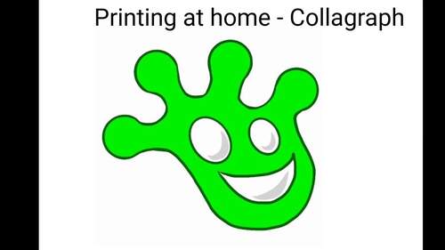Visual Art. Collagraph Printing Video Lesson by Start Art Education