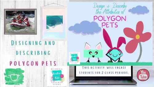 Design and Describe Attributes of Polygon Pets | TPT