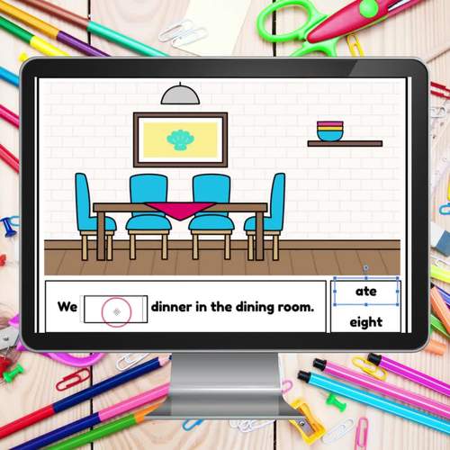 Homophones Activities Worksheets Interactive Digital Slides and ...