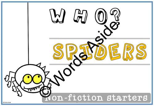 NonFiction Reading Writing Expository by Words Aside | TPT