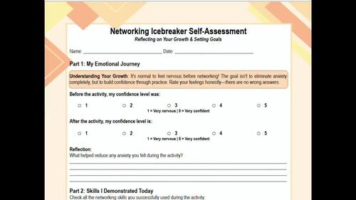 Networking Icebreaker Game | Professional Communication Skills Activity
