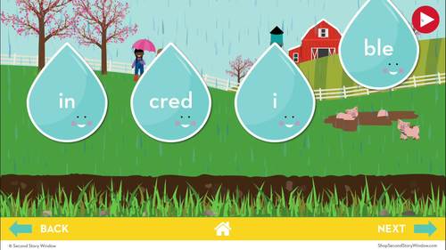 Spring Fluency in a Flash 1st Grade • Digital Fluency Mini Lessons