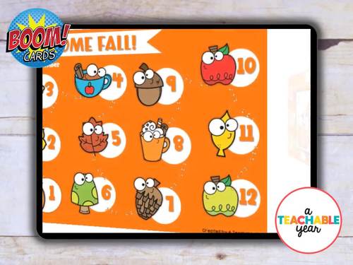ESL Speaking Game for Fall BOOM Cards™ by A Teachable Year | TPT