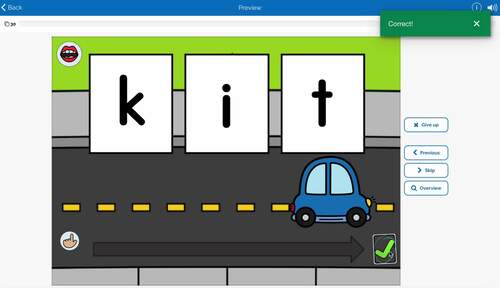 Read and Match Short I Words Blending Boom Cards™ by My Teaching Story