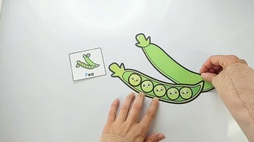 Fruits & Vegetables Craft Letter P Q R S T Craft Healthy Habits Cut and ...