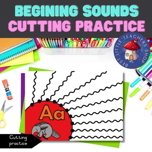 Alphabet Animals | Scissor Skills | Cutting Practice Worksheets | Fine ...