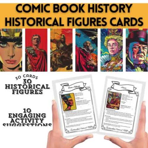Historical Figures Cards & Activities Back to School Icebreaker or End ...