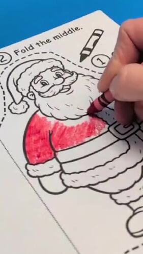 Christmas Holiday Cards Craft Art Project Craftivity by BottsyFUN