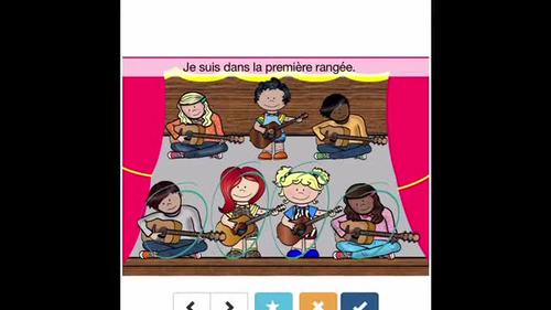 Distance learning - French reading comprehension activity Boom cards ...