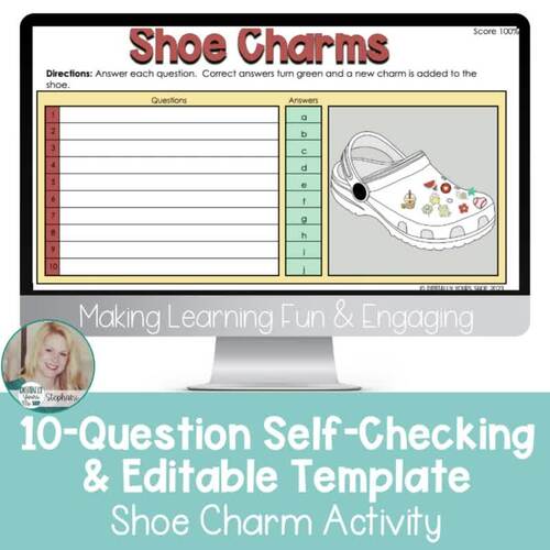 Editable Self-Checking Template - Digital Resource Vol. 10 | TPT