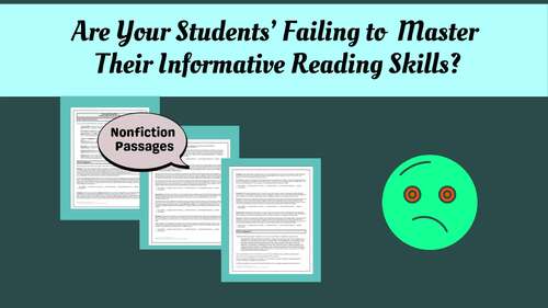 ELA Bundle | Identifying Text Structures | 36 Informational Passages
