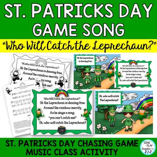 St. Patrick's Day Game Song "Who Will Catch the Leprechaun?" Movement Game