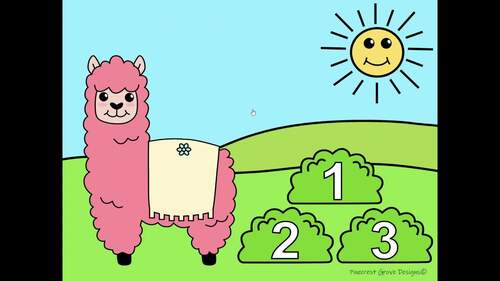Llama Counting 1-10 & 11-20 Games Bundle by Pinecrest Grove Designs