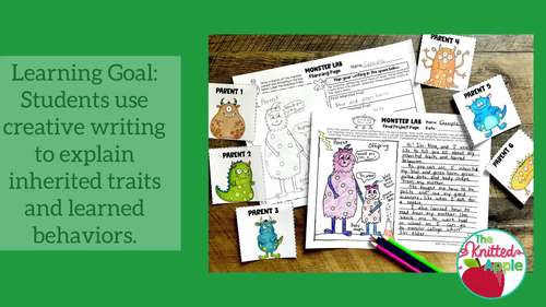 Inherited Traits and Learned Behaviors - Monster Lab Project | TPT