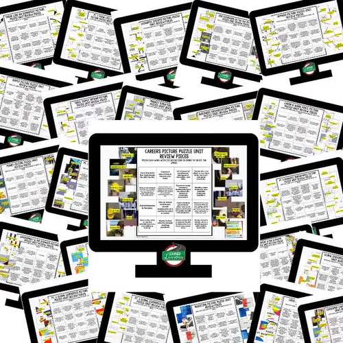 Economics Activities Puzzle BUNDLE, Test Prep, Unit Reviews, Study Guides