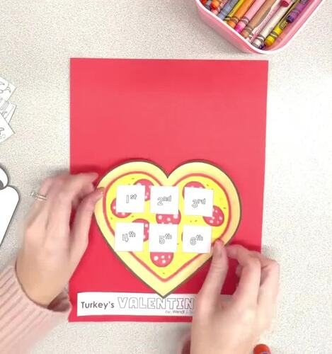 Turkey's Valentine Surprise Interactive Read Aloud | Sequencing RETELL ...
