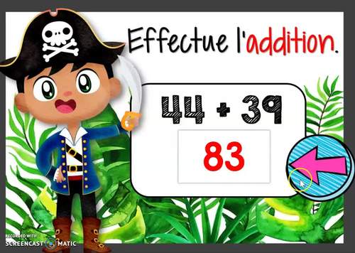 Addition de nombres à 2 chiffres avec échange by Madame Soleil | TPT