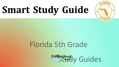 Florida 5th Grade Interactive Study Guide - Earth & Space Science Bundle