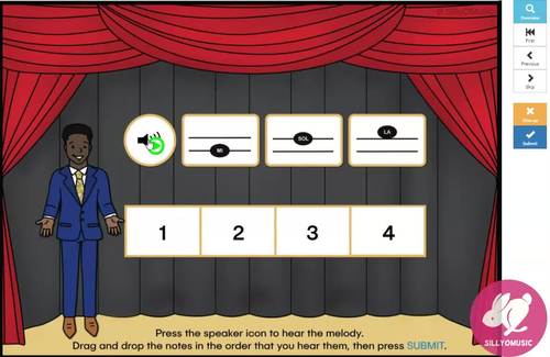 What's That Solfege? MI SOL LA (Key of G) Melodic Dictation - Music ...