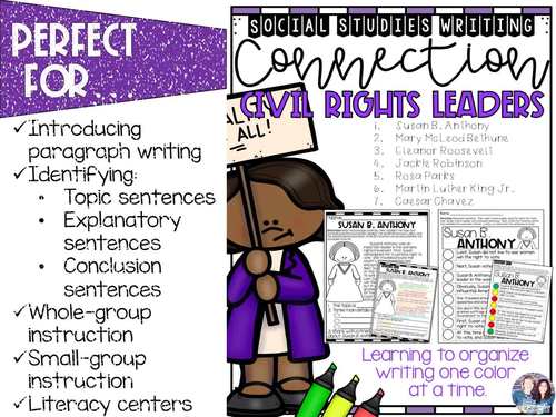 Social Studies-Writing Connection: Civil Rights (Core Knowledge/CKLA)