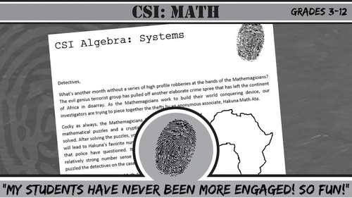 Algebra 2 / AP Precalculus Review CSI Math Puzzles - Matrix ...