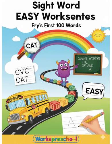 Sight Words Tracing Sheets | Pre-K & Kindergarten Worksheets by ...