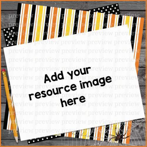 Halloween Themed Mockups | Halloween Pin Mockups | TPT
