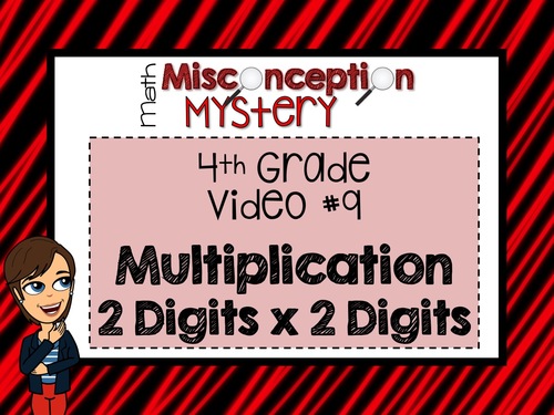 4th Grade Math Mystery | #9: Multiply 2 Digits x 2 Digits | DISTANCE ...