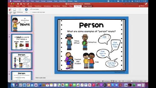Nouns | PowerPoint | Google Classroom | Worksheets by Happy Reading ...