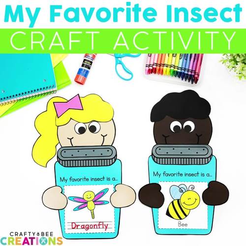 Insect Craft | Spring Insect Craft Activity | Bug and Insect Activities