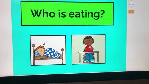 SPEECH THERAPY BOOM CARDS™: 49 ING Verbs with Animated GIFs Field of 2 ...