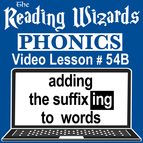 Phonics Video/Easel Lesson - Adding Suffix ING to Words - Reading ...