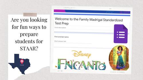 STAAR Comprehension | PDF Google Forms & Task Cards | New TEKS Encanto ...