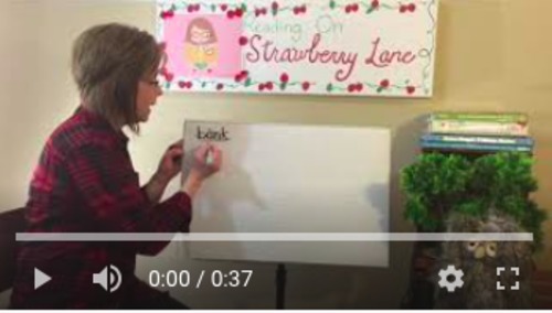 VIDEO: Reading: Set 1. Lesson 9. Word Family Pattern -ank | TPT