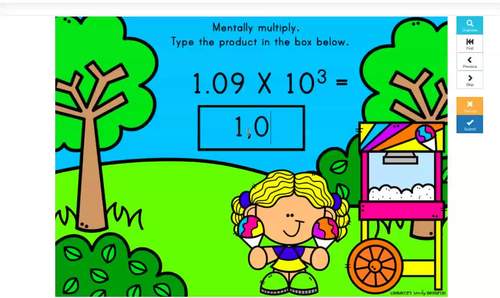BOOM Cards™ | Multiplying Decimals by Powers of 10 | Distance Learning