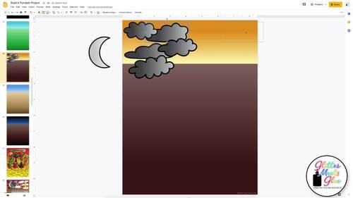 Build a Pumpkin Digital Art Project & Writing Prompts Resource on ...